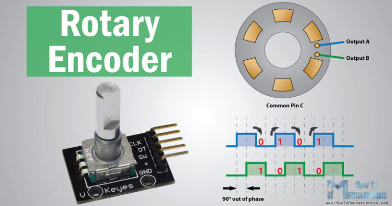 Adding Rotary Encoder And A Button To Arduino